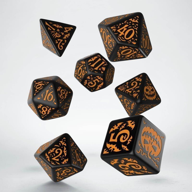 Halloween Pumpkin Dice set – Craftygoblin